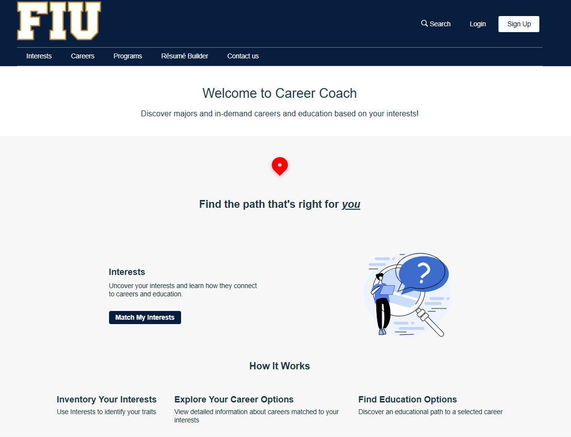 Career Coach – Career and Talent Development Florida International ...