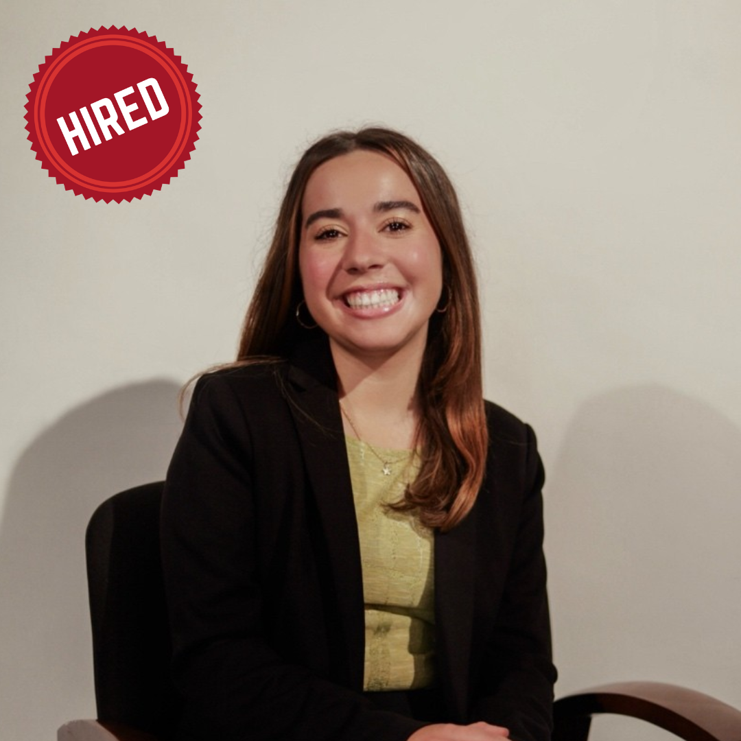 Congratulations to Maritere Quintero (‘26 Economics) for Being #Hired ...