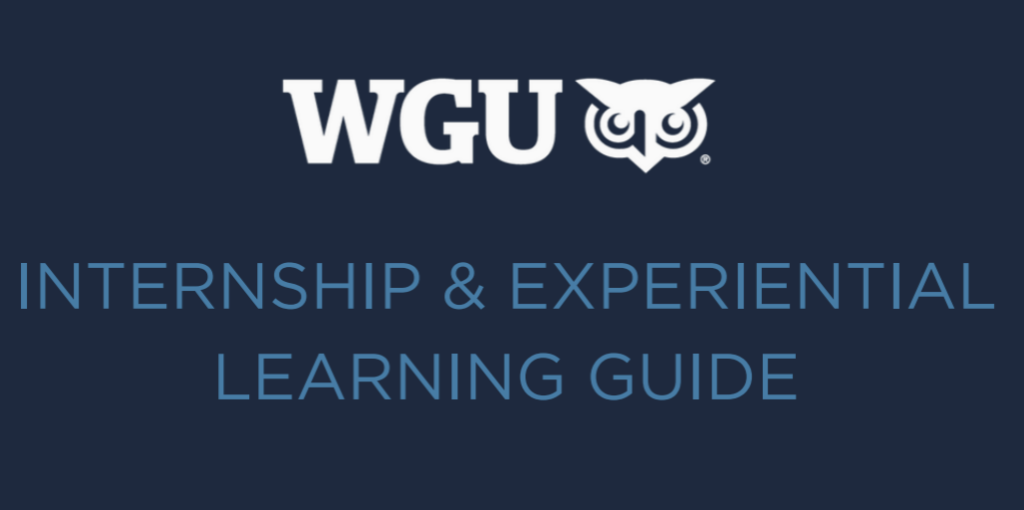 WGU Internship & Experiential Learning Guide (Word) – Career ...