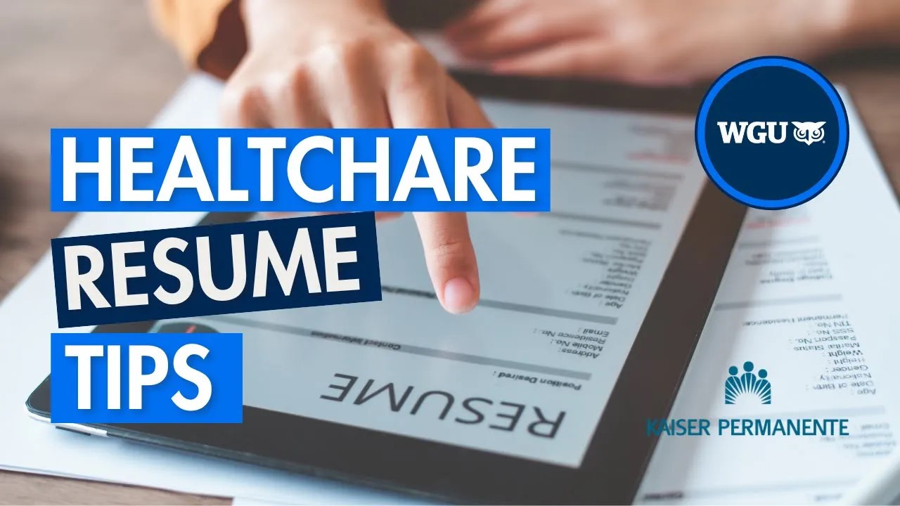 Elevate Your Healthcare Resume: Insights from Kaiser Permanente ...