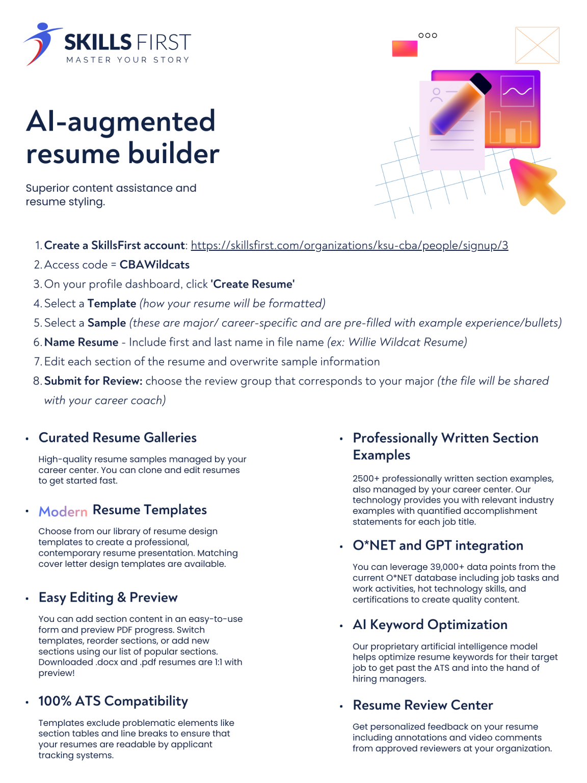 SkillsFirst – KSU College of Business | Career Development