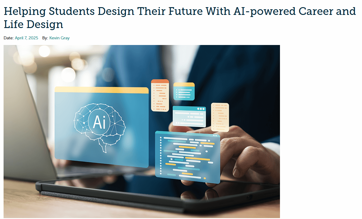 Helping Students Design Their Future With AI-powered Career and Life ...