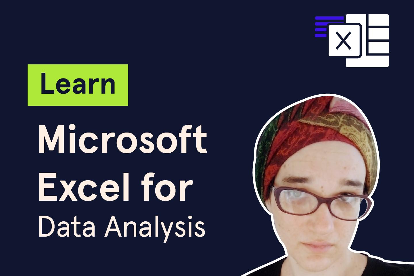 Learn Microsoft Excel for Data Analysis – Fleishman Center for Career ...